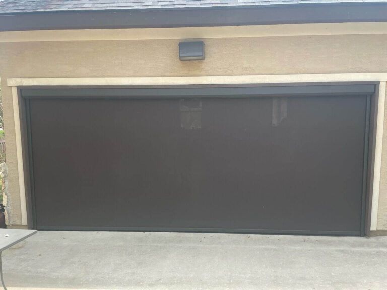 Motorized Garage Screens in Austin and San Antonio, Texas