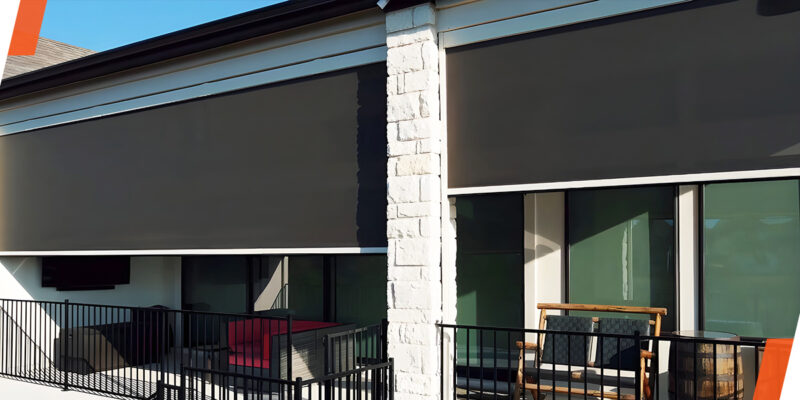 Benefits of Side Tracks in Outdoor Motorized Shades